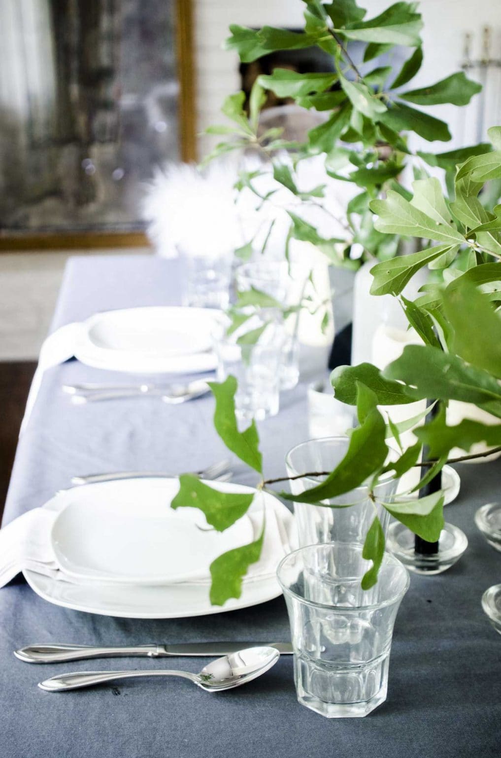 Scandinavian-Inspired Summer Tablescape - Thou Swell