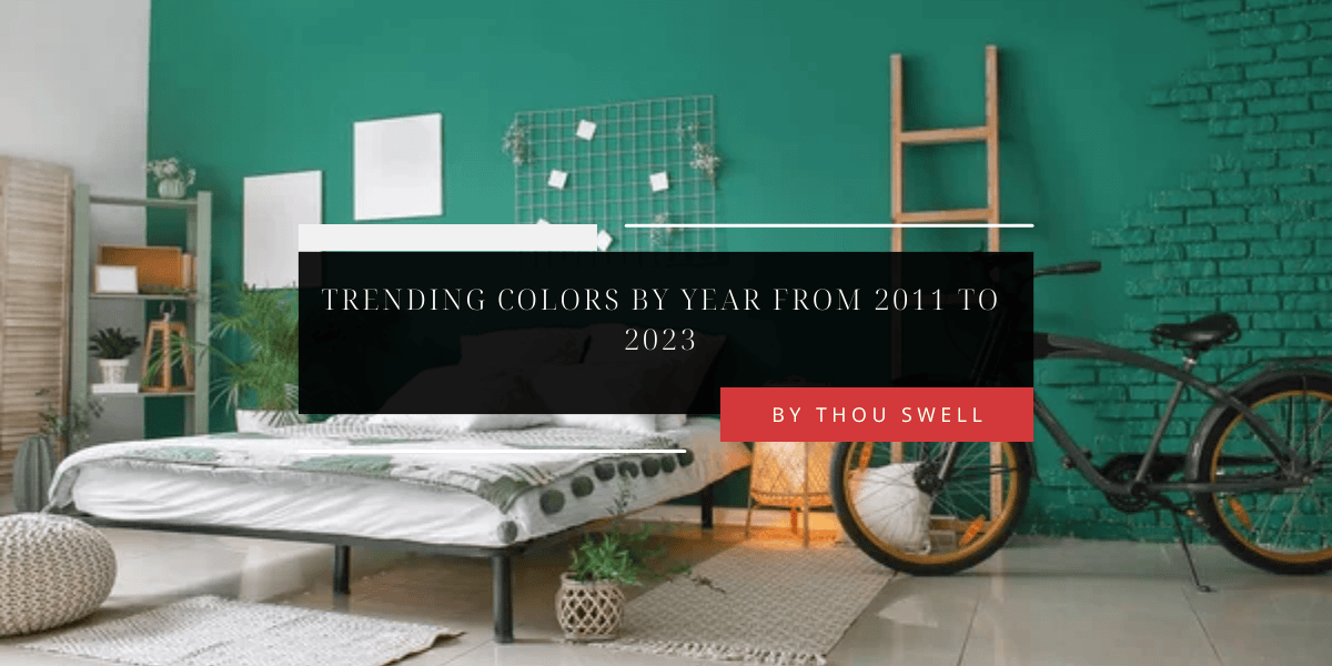 Top Trending Colors by Year from 2011 to 2024